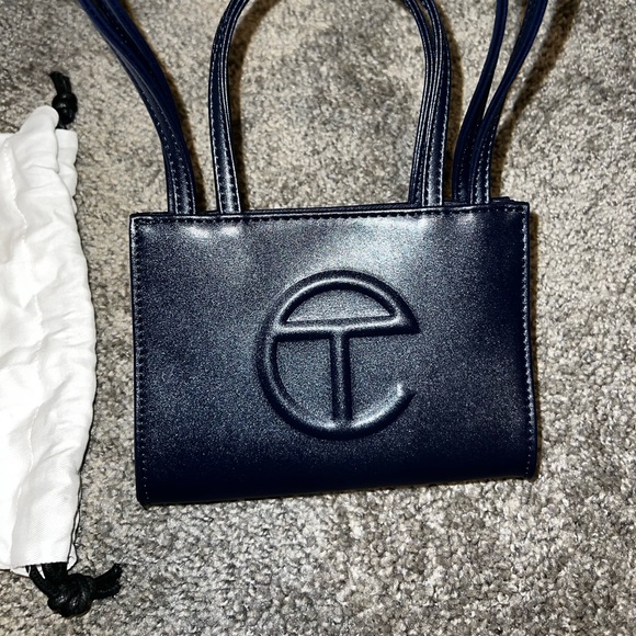 Telfar | Bags | Navy Blue Small Telfar Bag Crossbody | Poshmark